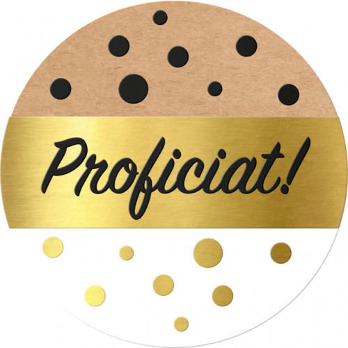 Proficiat kadosticker